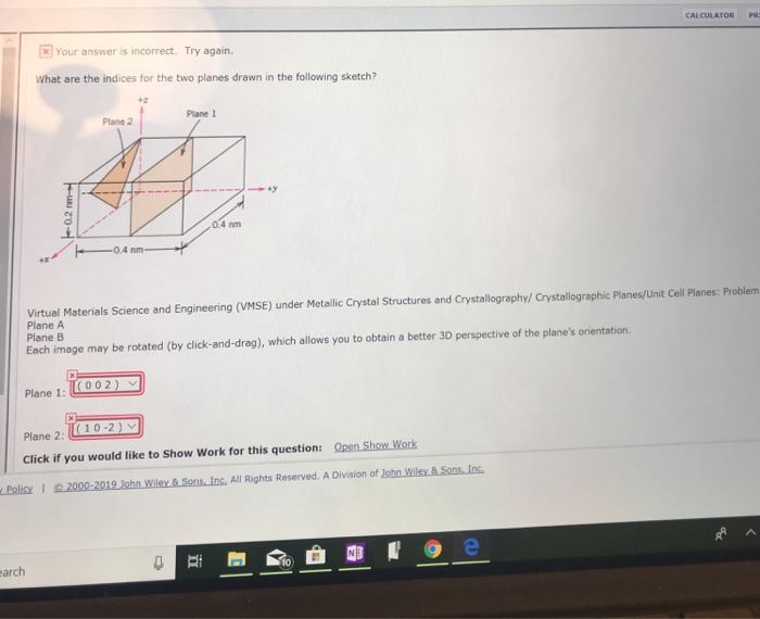 Solved CALCULATOR PR 3 Your answer is incorrect. Try again. | Chegg.com