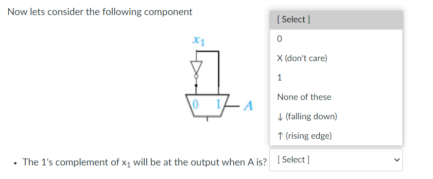 Solved Now lets consider the following component [ Select ] | Chegg.com