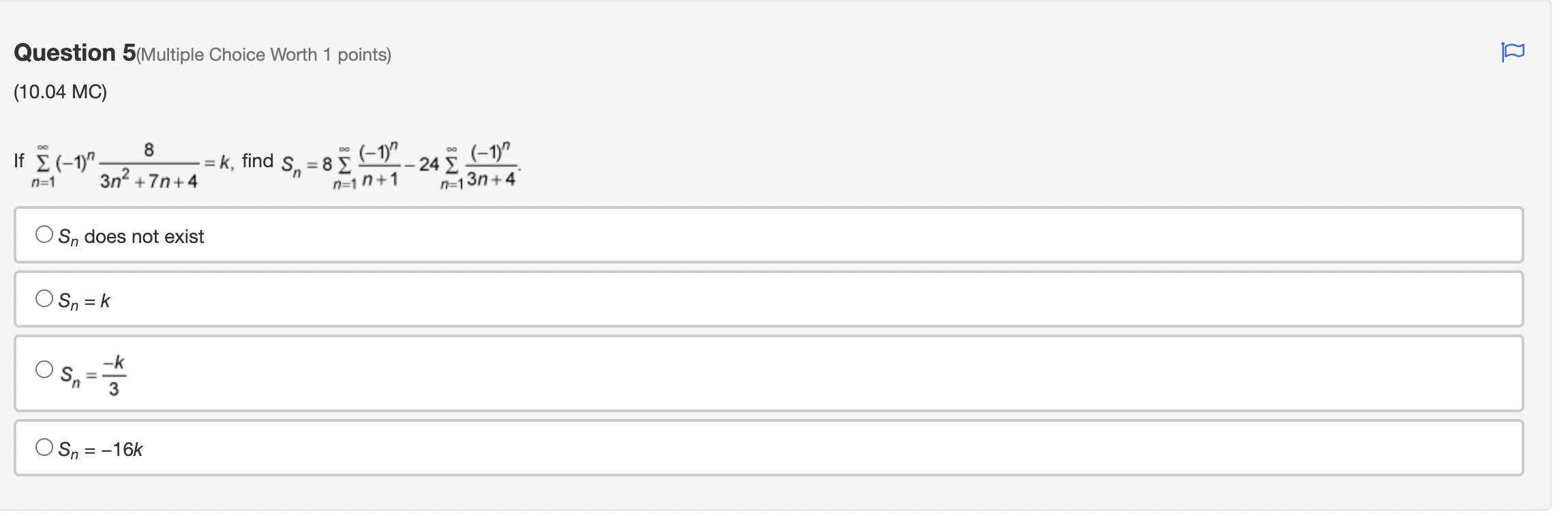 Solved Question 5(Multiple Choice Worth 1 points) a (10.04 | Chegg.com