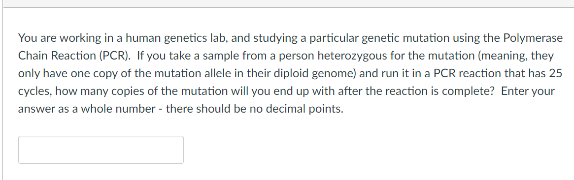 Solved You are working in a human genetics lab, and studying | Chegg.com