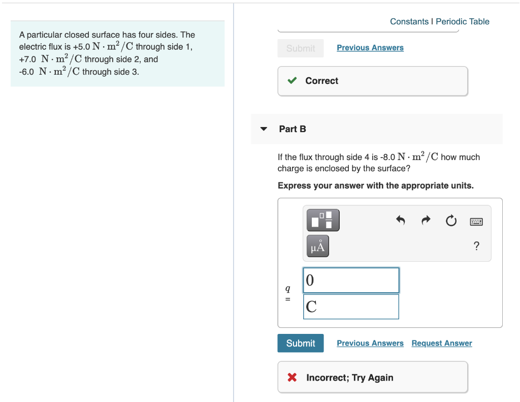 Solved Constants | Periodic Table Submit Previous Answers A | Chegg.com