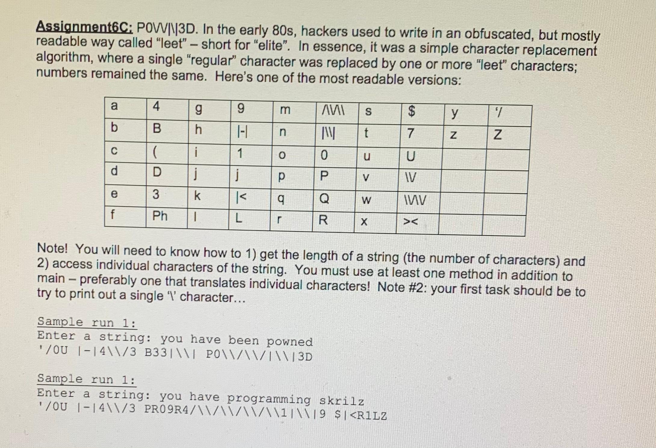 Solved Assignment6C: POW||3D. In the early 80s, hackers used | Chegg.com