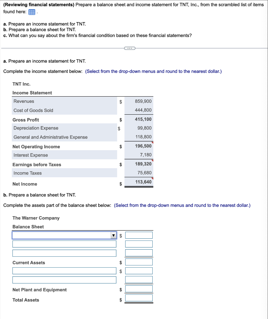 solved-reviewing-financial-statements-prepare-a-balance-chegg