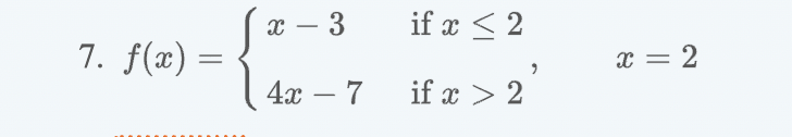 Solved Determine whether each function is continuous or | Chegg.com