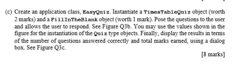 Question 3 Interface Solvable declares two methods, | Chegg.com
