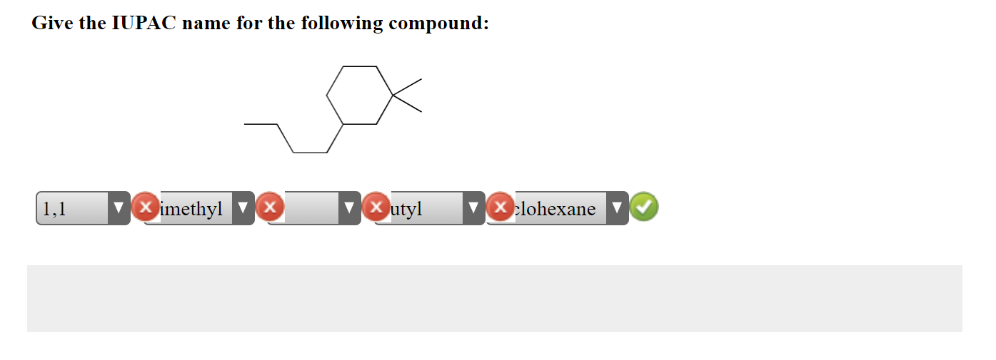 [Solved]: Give the IUPAC name for the following compound:
