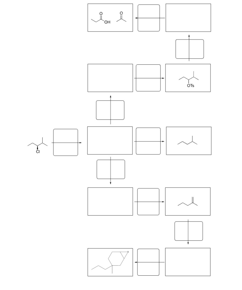 Solved Fill in all required reagents, conditions, and | Chegg.com