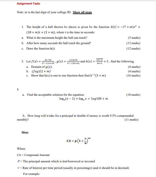 Solved Assignment Tasks Note: m is the last digit of your | Chegg.com