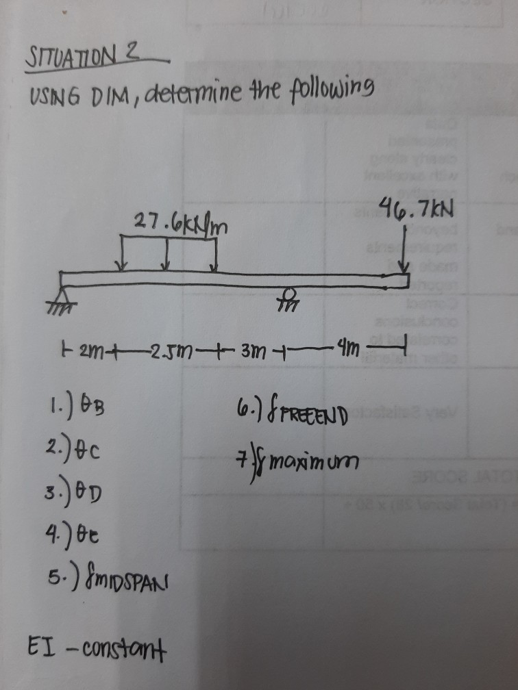 Solved SITUATION ? USING DIM, determine the following 27.6km | Chegg.com