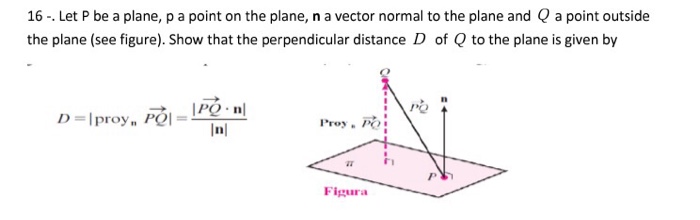 Solved Let P be a plane, p a point on the plane, n a vector | Chegg.com Solved Let P be a plane, p a point on the plane, n a vector | Chegg.com