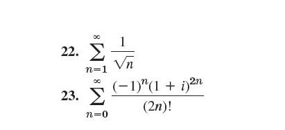 Solved Solve 22 Is the given series convergent or | Chegg.com