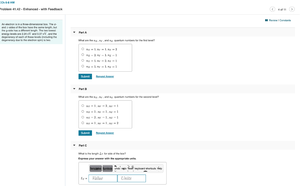 Solved Ch 6-8 HW Problem 41.42 - Enhanced - with Feedback 4 | Chegg.com