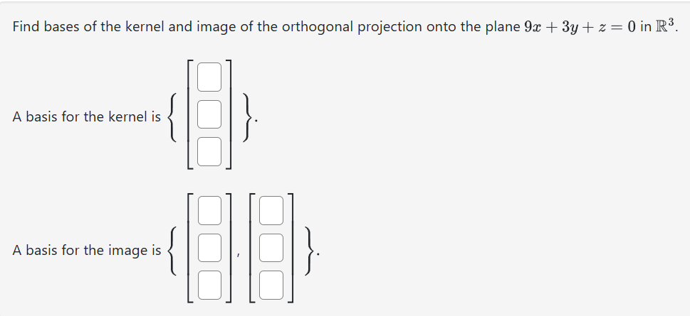 Solved by an EXPERT Find bases of ﻿the kernel and image of ﻿the | Chegg.com
