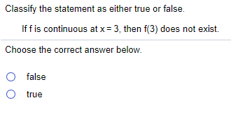Solved The notation lim f(x) is read X-4 Choose the correct | Chegg.com