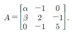 Solved Let (a) Find all values of alpha and Beta for | Chegg.com