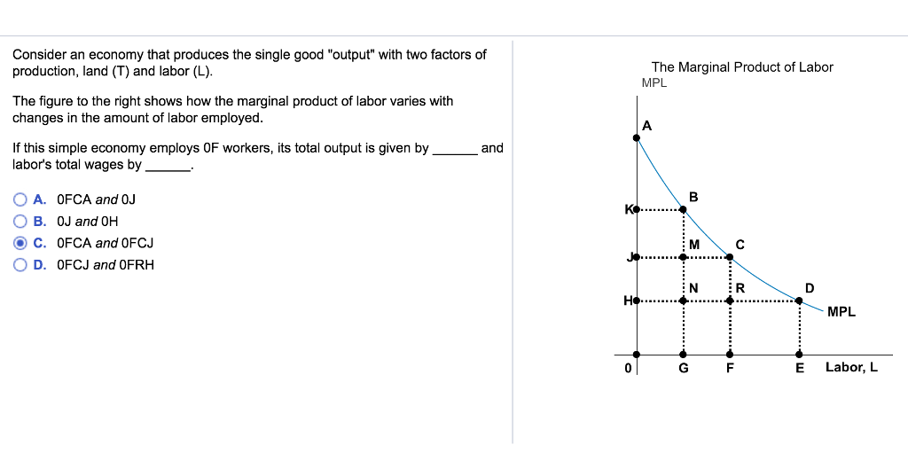 Solved Consider an economy that produces the single good | Chegg.com