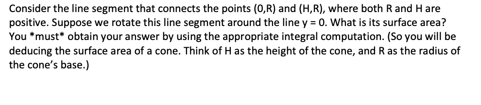 Solved Consider the line segment that connects the points | Chegg.com