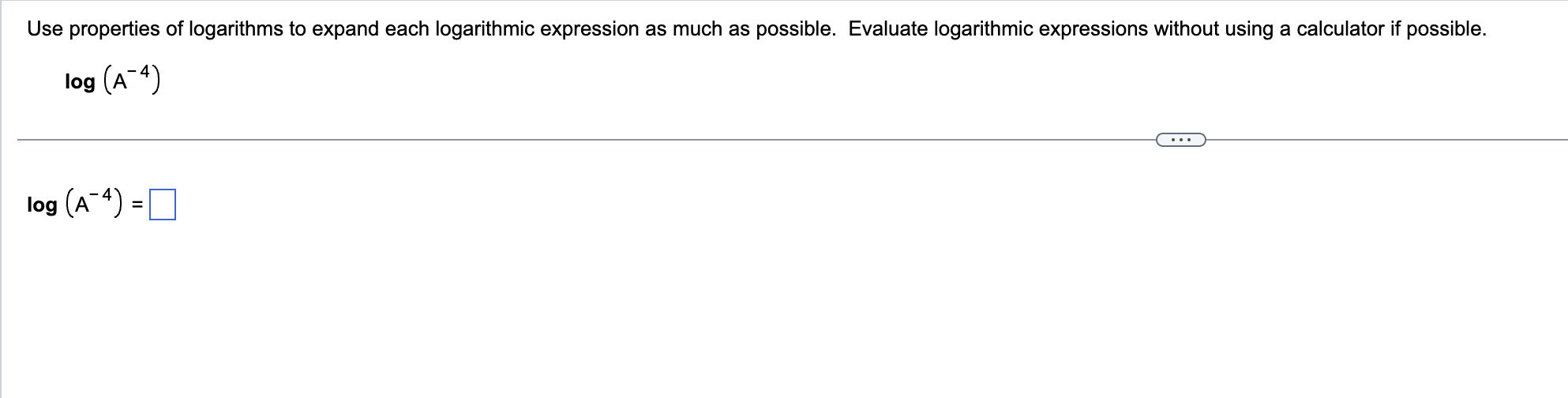 Solved Use properties of logarithms to expand each | Chegg.com