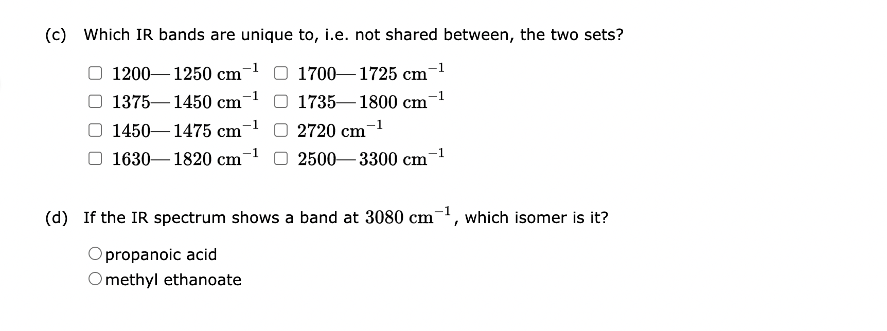 Solved A compound shows strong, very broad IR absorption in | Chegg.com