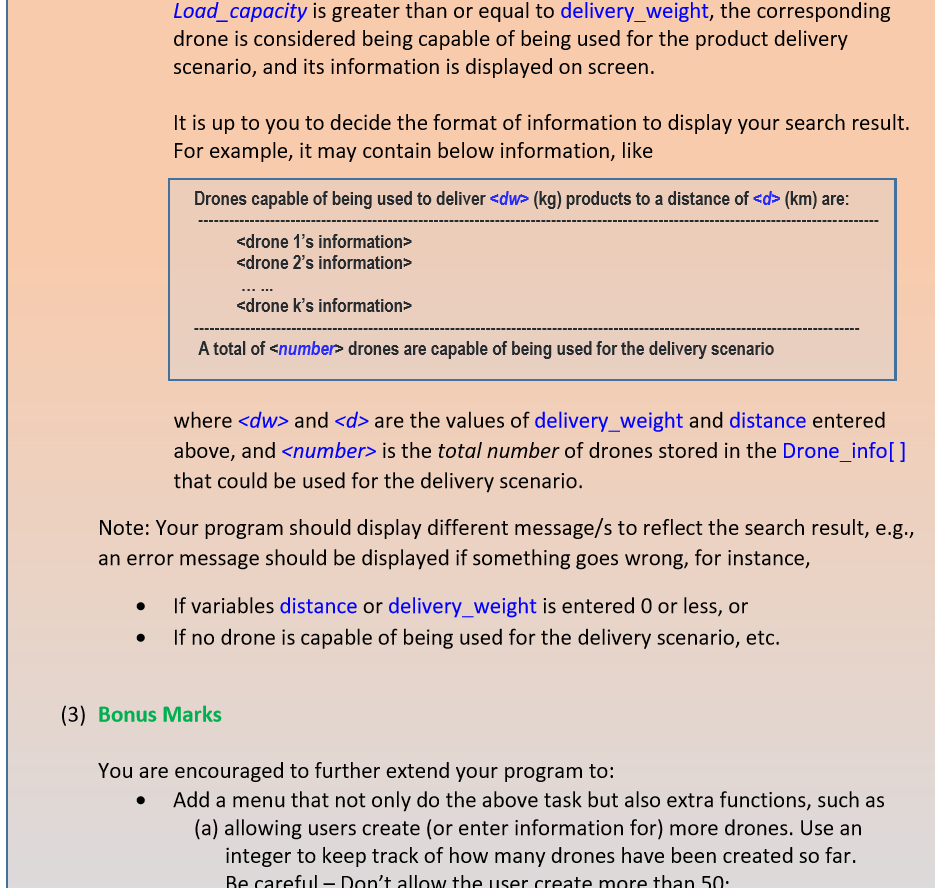 Solved Design and implement in C) the following: (1) Create | Chegg.com