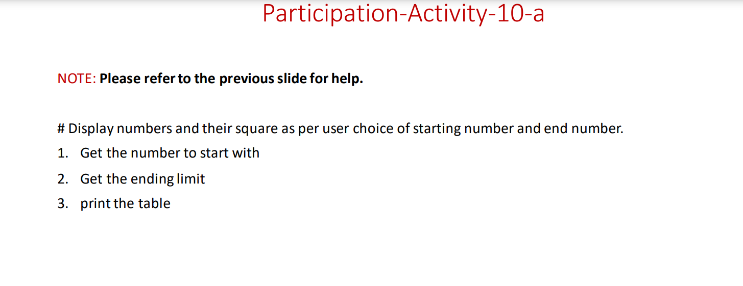 Solved Loop Example This Program Uses A Loop To Display A 4342