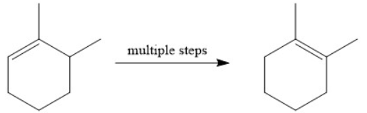 Solved Outline a multi-step synthesis to give the product | Chegg.com
