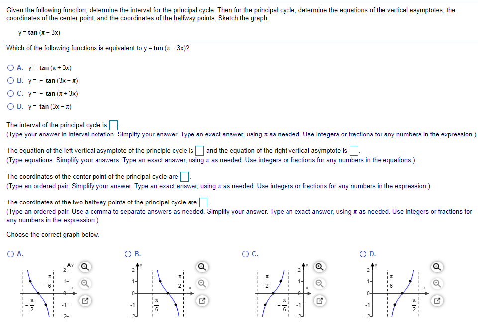 Solved Given the following function, determine the interval | Chegg.com
