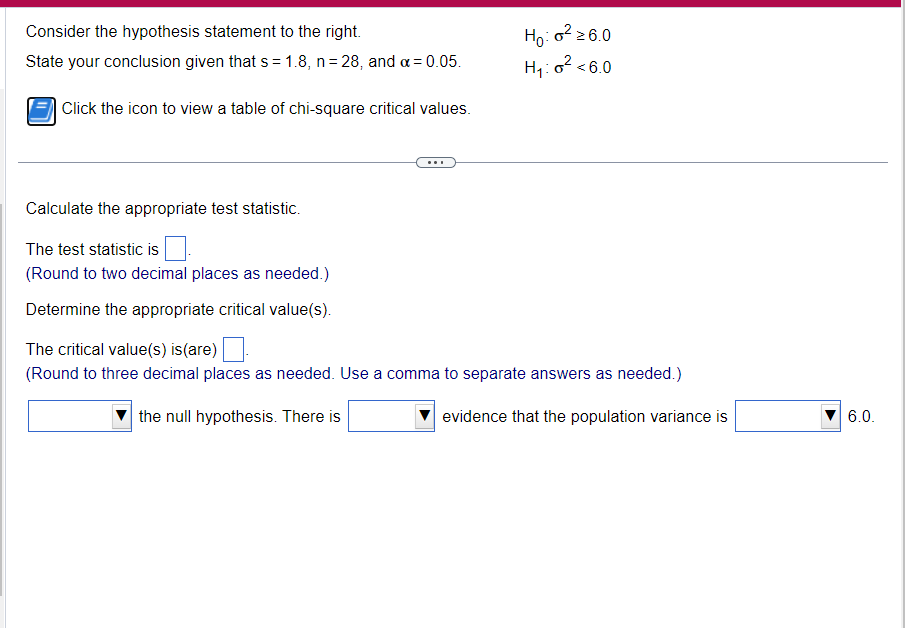 Solved Table of Chi-square Critical Values Consider the | Chegg.com