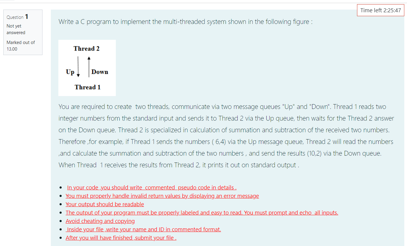 Solved Operating System C language please Help I will rate | Chegg.com