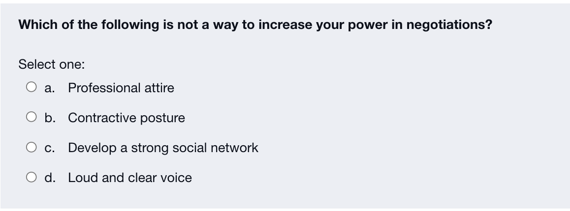 Solved Julia is known to be a fierce negotiator. She comes | Chegg.com