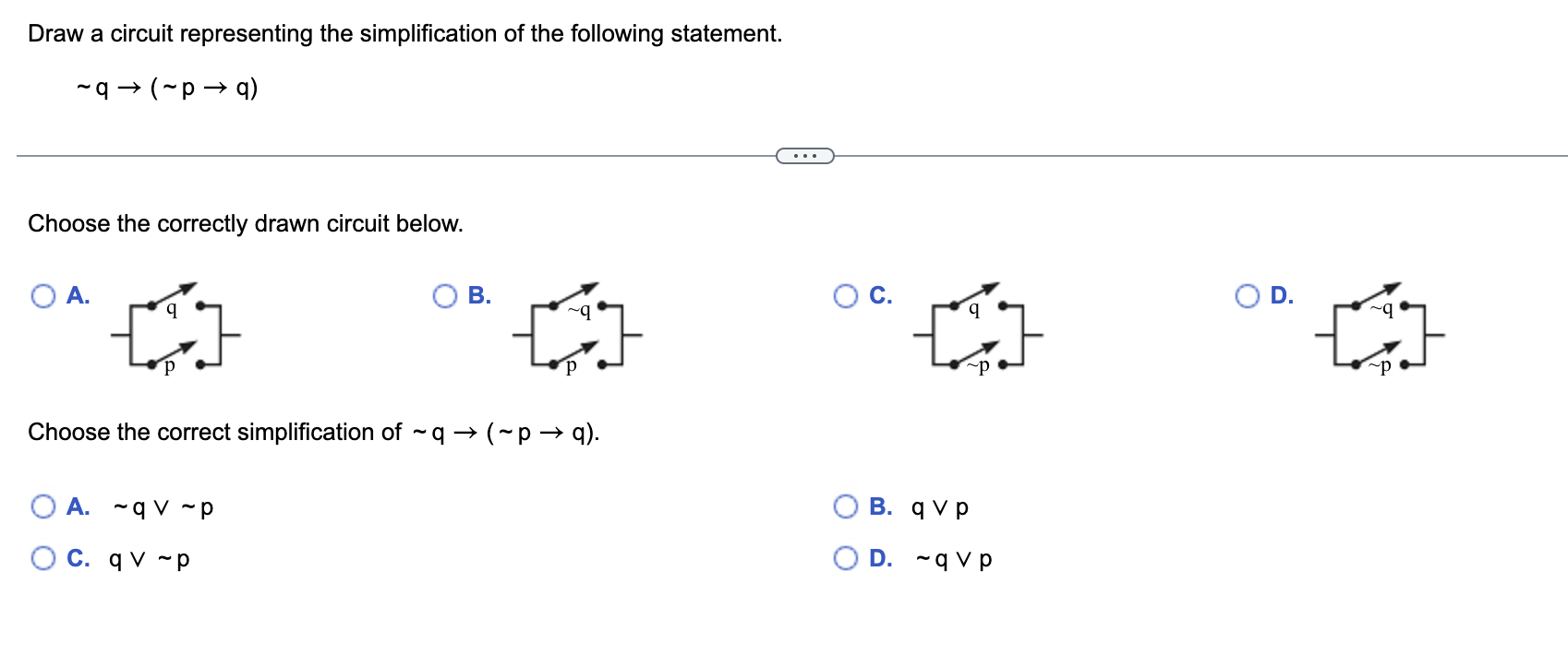 Solved Draw a circuit representing the simplification of the | Chegg.com