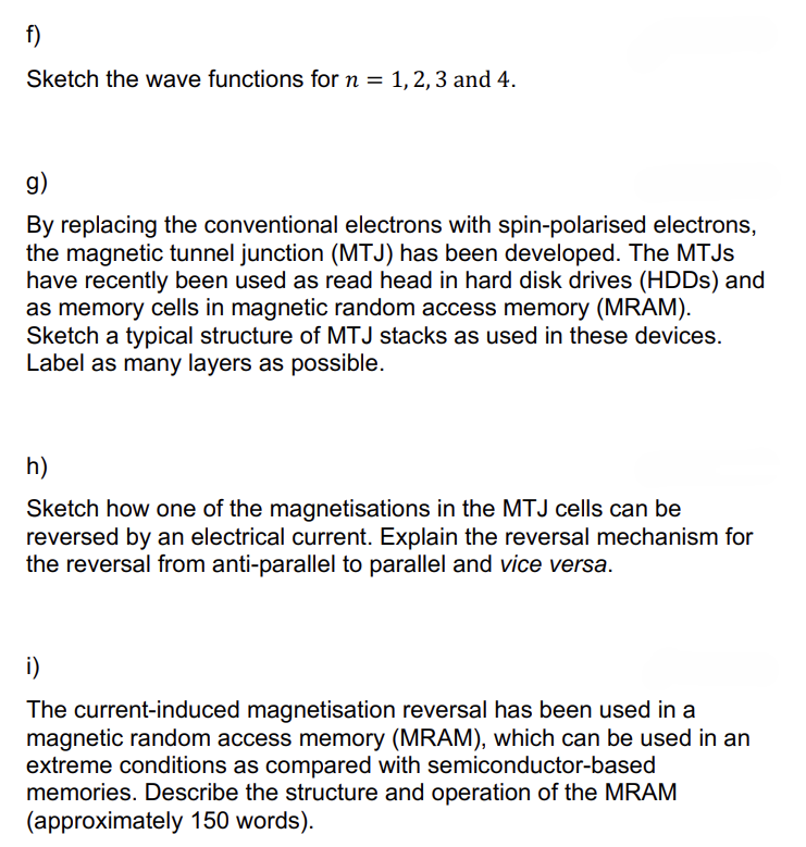 Solved In a 1-dimensional system, the behaviour of an | Chegg.com