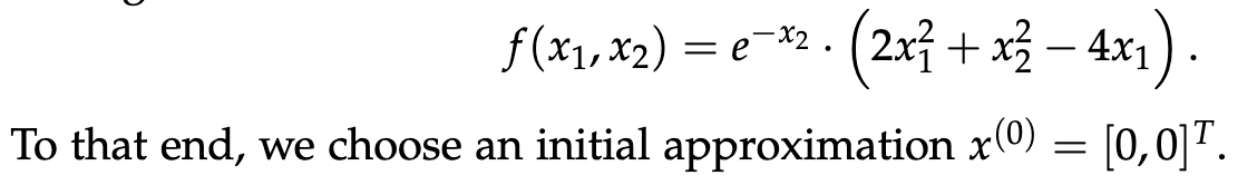 Assume we want to calculate numerically the minimum | Chegg.com