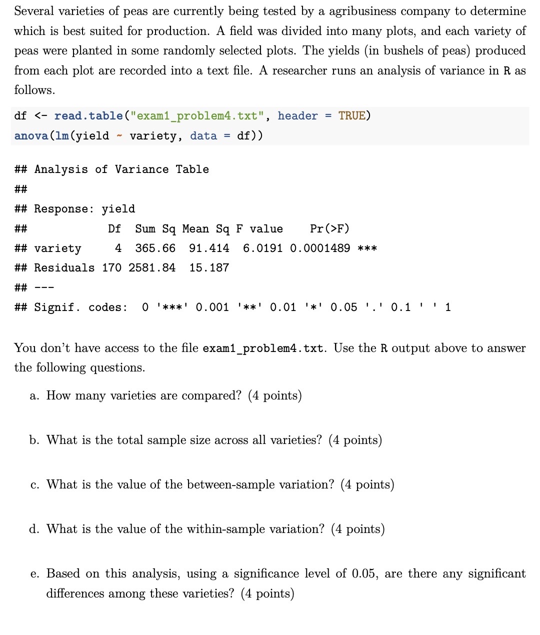 Solved You don't have access to the file exam1_problem4.txt. | Chegg.com