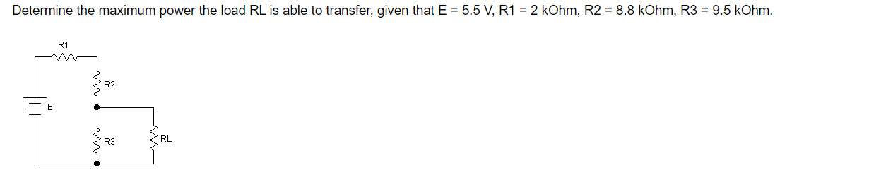 Solved Determine the maximum power the load RL is able to | Chegg.com
