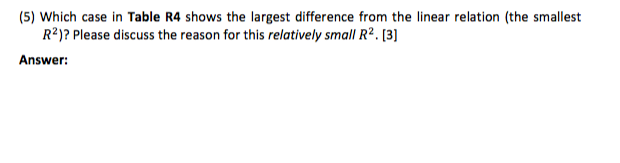 (2) Key in the data from Tables R1 & R3 in Excel and | Chegg.com