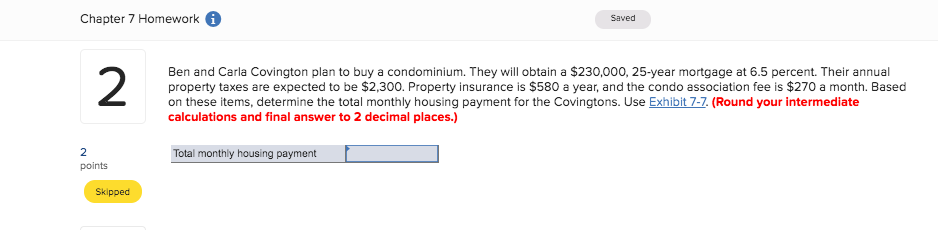Solved Chapter 7 Homework Saved Ben and Carla Covington plan | Chegg.com