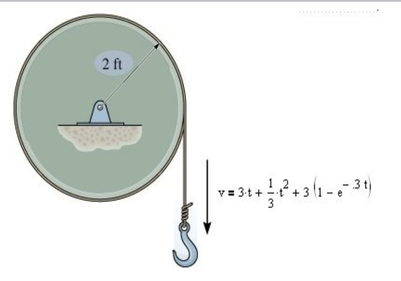 Solved Find the angular velocity, angular acceleration and | Chegg.com