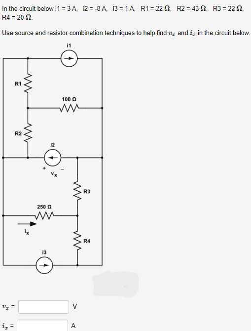 Solved In the circuit below i1 =3 A,i2=−8 A,i3=1 | Chegg.com