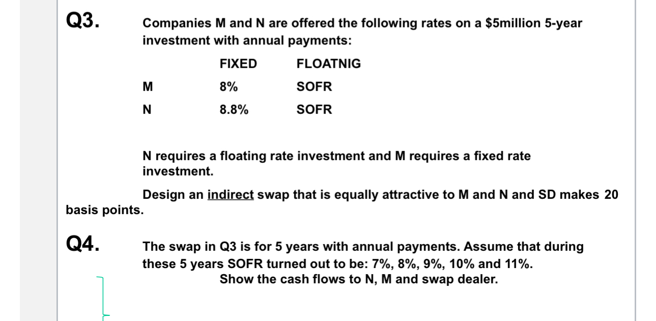 Solved *PLEASE ANSWER BOTH QUESTIONS* ﻿Q3. ﻿Companies | Chegg.com
