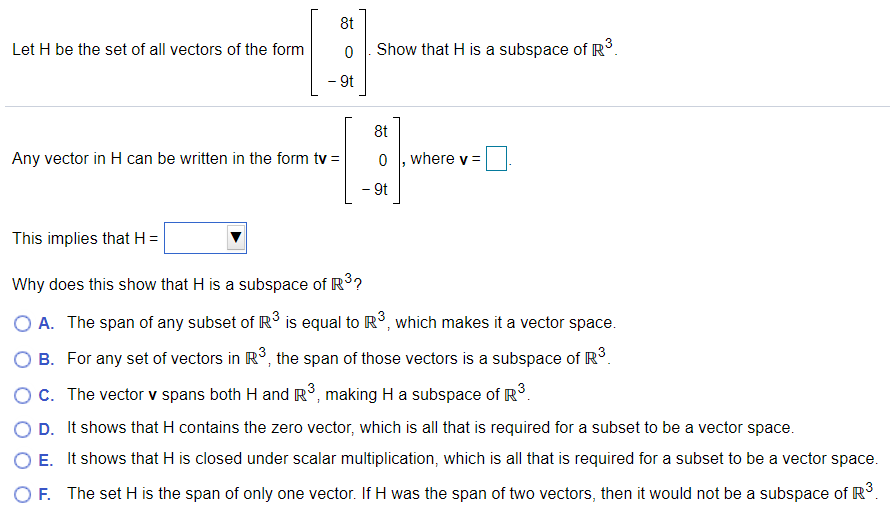 Solved If the null space of a 4x8 matrix A is 4-dimensional, | Chegg.com
