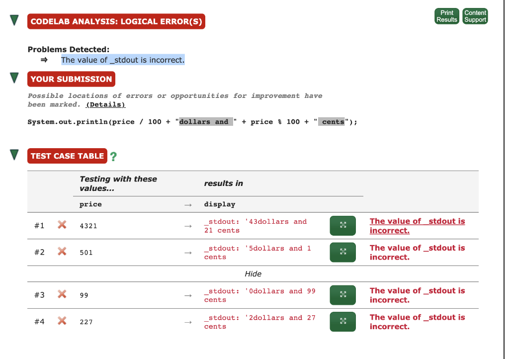 Solved Assume that price is an integer variable whose value | Chegg.com