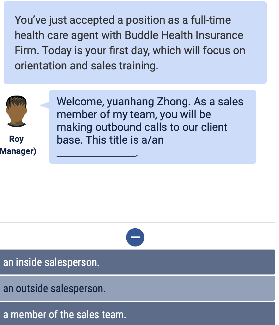 Solved You've just accepted a position as a full-time health | Chegg.com