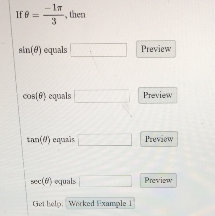 Solved -, then sin(0) equals Preview cos(0) equals Preview | Chegg.com