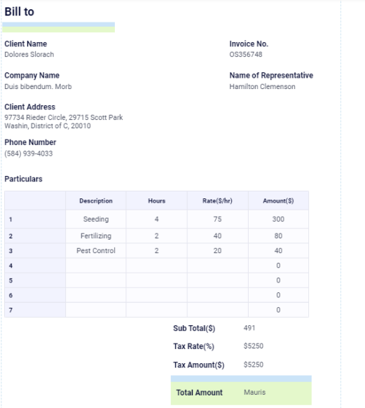 Solved Here is image of Invoice: Problem Description: A | Chegg.com