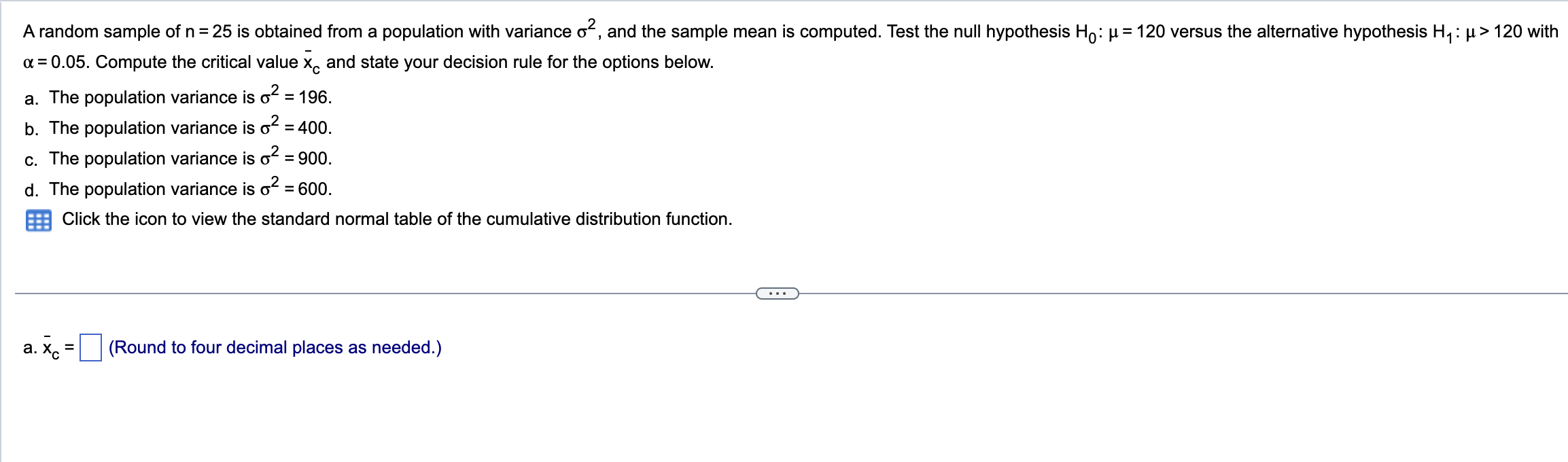 Solved A random sample of \\( n=25 \\) is obtained from a | Chegg.com