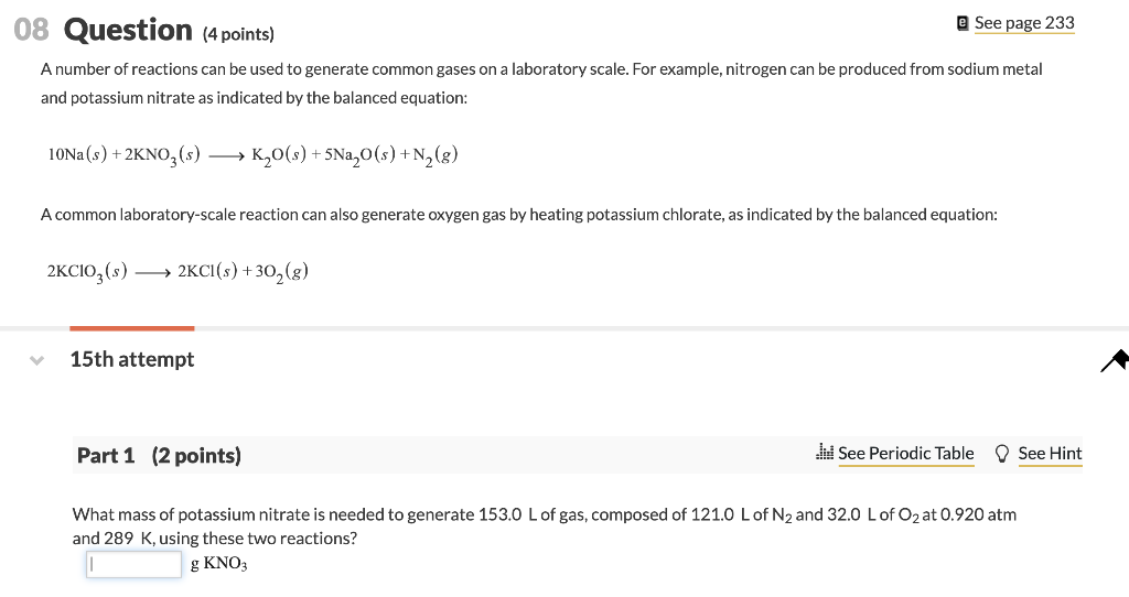 Solved e See page 233 08 Question (4 points) A number of | Chegg.com Solved e See page 233 08 Question (4 points) A number of | Chegg.com