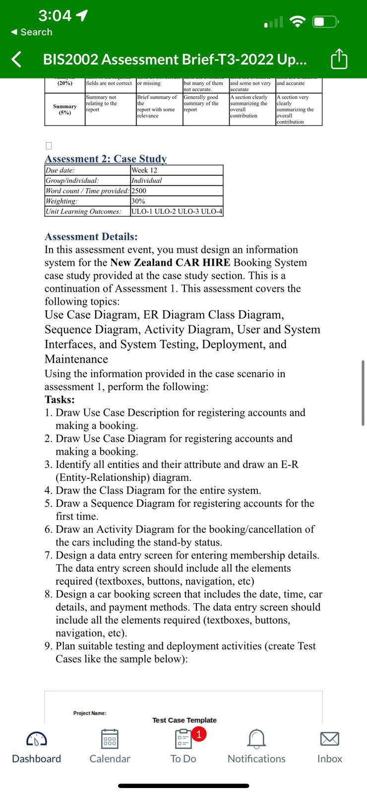 BIS2002 Assessment Brief-T3-2022 Up... Assessment 2: | Chegg.com