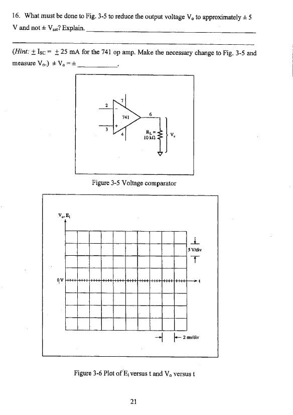 Solved Procedure B: Design and Testing of a Voltage | Chegg.com