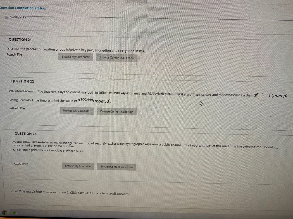 Solved uestion Completion Status: Availability QUESTION 21 | Chegg.com